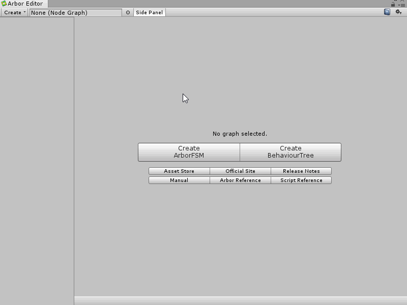 02_CreateArborFSM_From_ArborEditorToolbar_en | Arbor 3