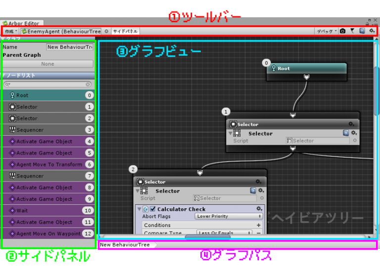 03 ArborEditor UI_ja | Arbor 3