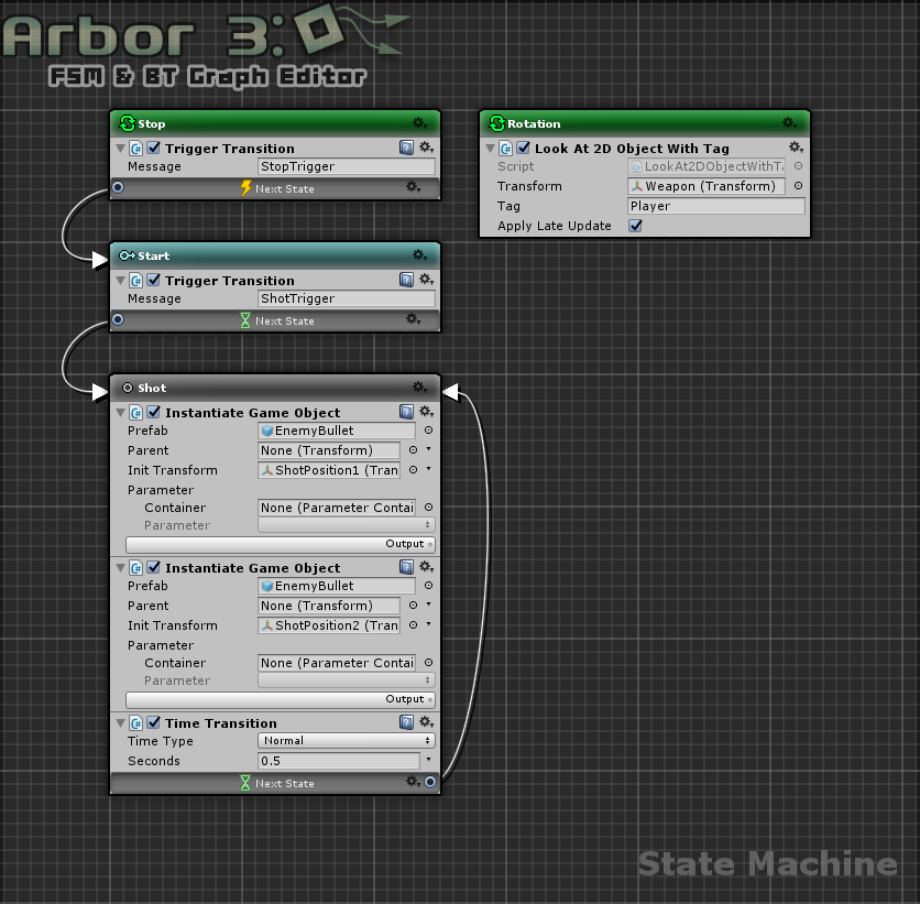 3. About enemy bullet shooting | Arbor 3
